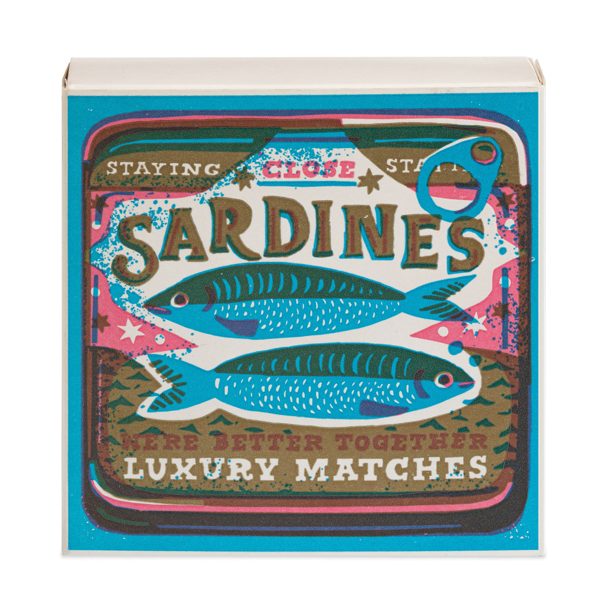 'Better Together Sardines' Luxury Matches – The Present House Company